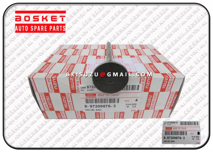 Truck Engine Exhaust Valve for ISUZU 4HK1 6HK1 8-97209876-2 8972098762