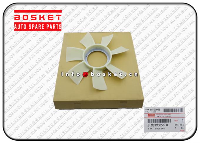 Cooling Fan 8-98190058-0 8-97367381-0 8981900580 8973673810 Suitable ...