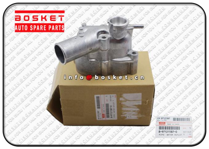 8-97121587-0 8971215870 Isuzu Engine Parts Water Outlet Pipe Suitable ...
