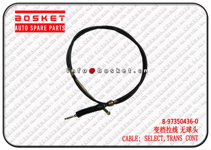 8-97350436-0 8973504360 Transmission Control Select Cable For ISUZU NQR ...