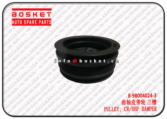 8-98004024-3 8980040243 Isuzu Truck Parts Crankshaft Damper Pulley For ...