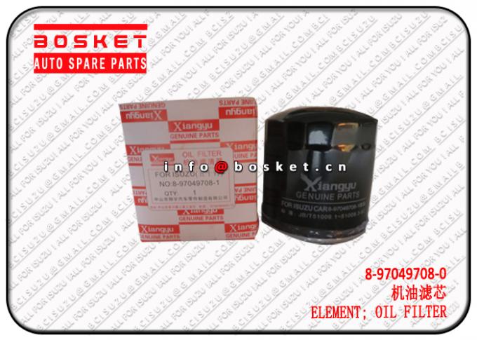 TFR54 4JA1 Isuzu D-MAX Parts Oil Filter Element 8-97049708-0 8970497080