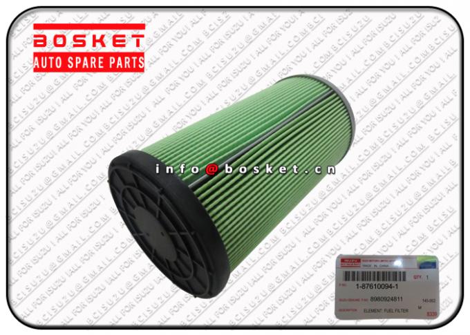 Truck Fuel Filter Element For ISUZU CYZ52 6WG1 1-87610094-0 8-98092481 ...
