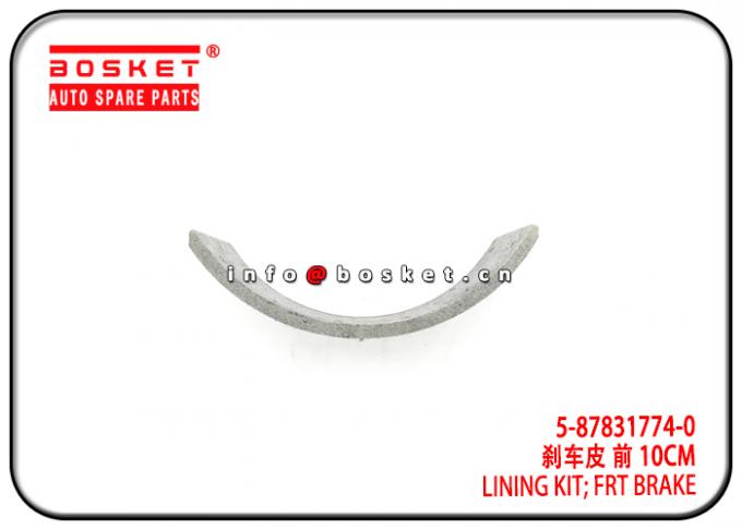 5-87831774-0 5-87870028-0 5878317740 5878700280 Front Brake Lining Kit ...