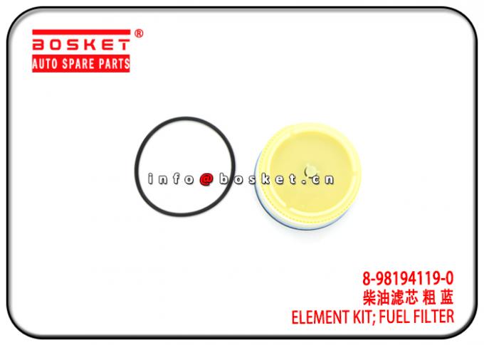 ISUZU 4KH1 NKR77 Fuel Filter Element Kit 8-98194119-0 8981941190