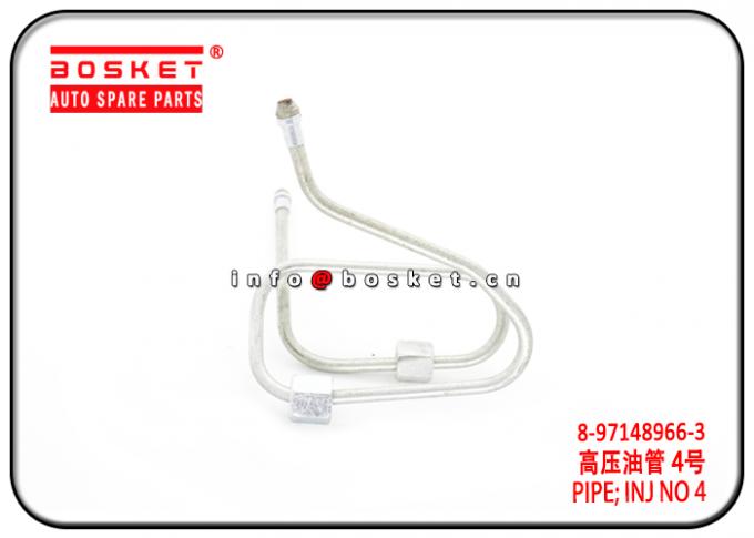 8-97148966-3 8971489663 Injection NO 4 Pipe For ISUZU 4HE1 NPR