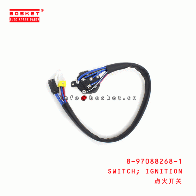 8-97088268-1 8970882681 Truck Chassis Parts Isuzu NKR Ignition Switch