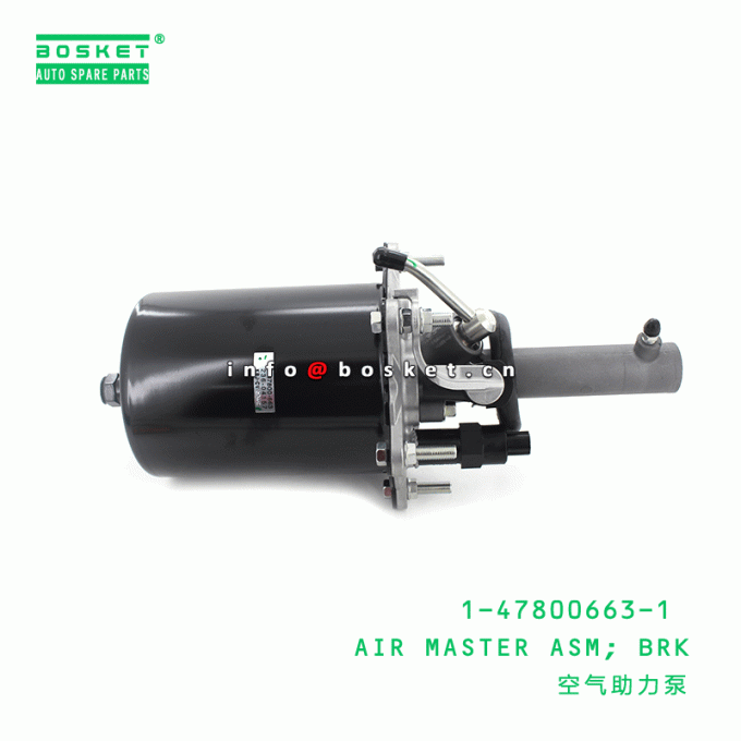 1-47800663-1 1478006631 FSR33 Isuzu Brake Parts Air Master Assembly