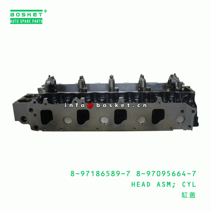 8-97186589-7 8-97095664-7 8971865897 8970956647 Cylinder Head Assembly ...