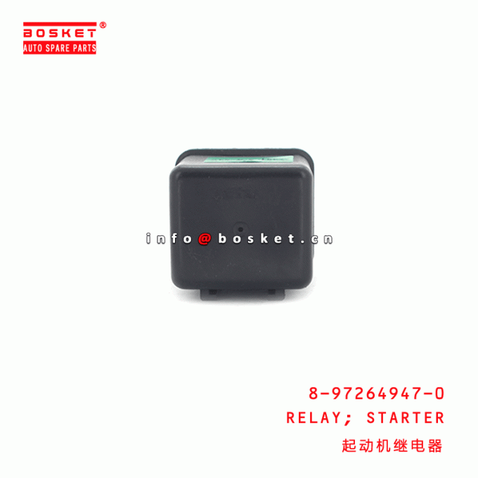 8972649470 NPR75 4HK1 Isuzu Engine Parts Starter Relay 8-97264947-0