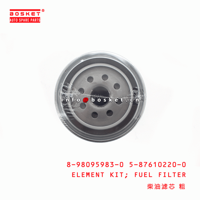 8-98095983-0 5-87610220-0 Fuel Filter Element Kit 8980959830 5876102200 ...
