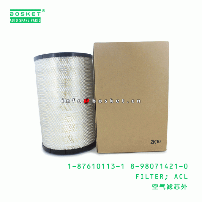1-87610113-1 8-98071421-0 Air Clean Filter 1876101131 8980714210 for ...