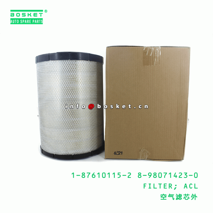 1-87610115-2 8-98071423-0 Air Clean Filter 1876101152 8980714230 for ...