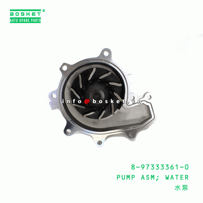 8-97333361-0 Water Pump Assembly 8973333610 Suitable for ISUZU NPR66 4HF1