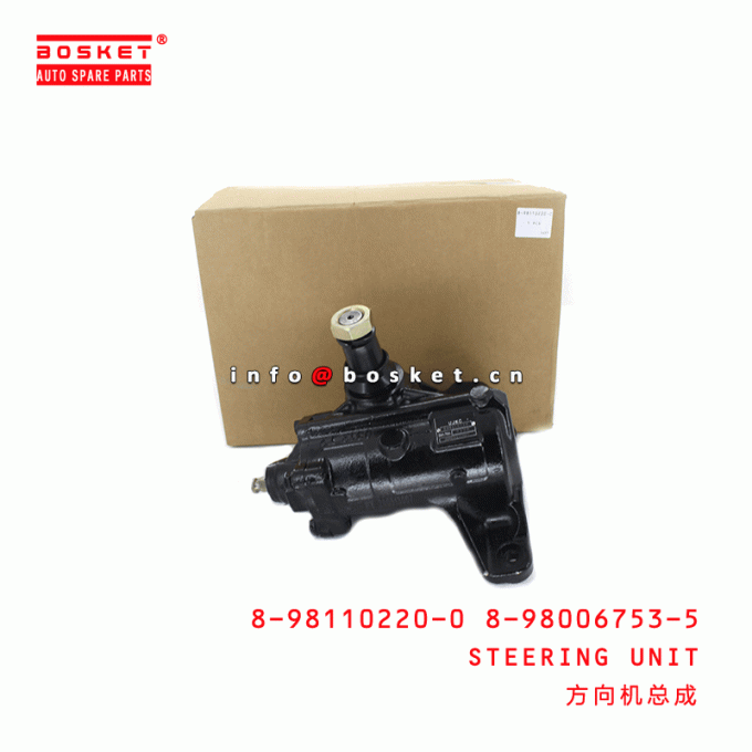8-98110220-0 8-98006753-5 Steering Unit 8981102200 8980067535 for ISUZU ...