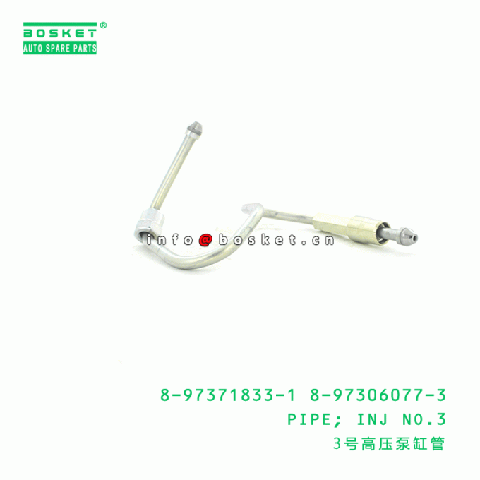 8-97371833-1 8-97306077-3 Injection No.3 Pipe 8973718331 8973060773 For ...
