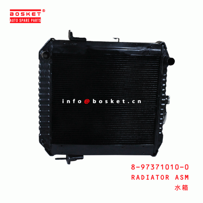 8-97371010-0 NPR 4HG1 Isuzu Engine Parts Radiator Assembly 8973710100
