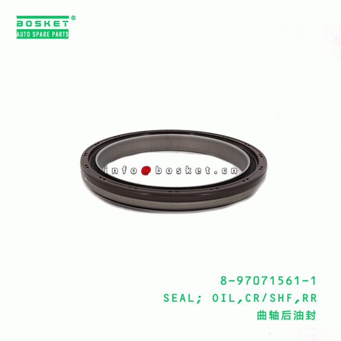 8-97071561-1 Rear Crankshaft Oil Seal 8970715611 For ISUZU NKR77 4JH1