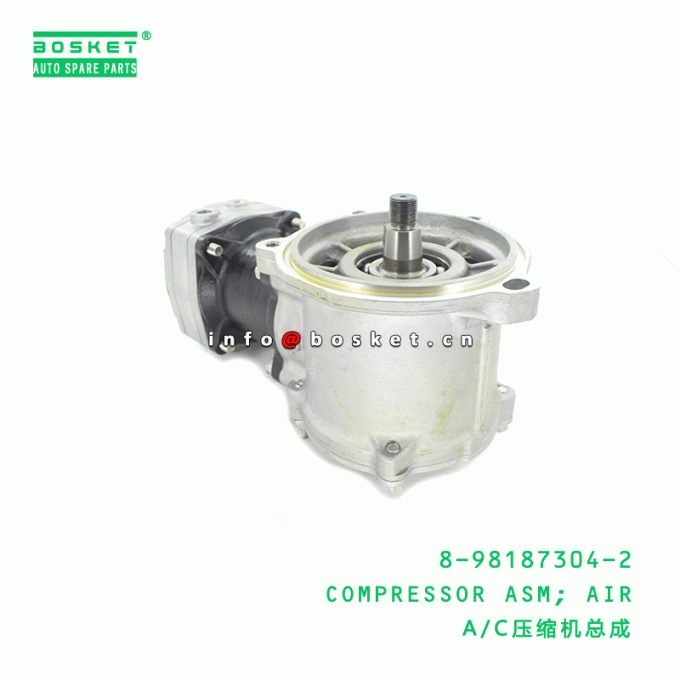 8-98187304-2 Isuzu Engine Parts Air Compressor Assembly 8981873042 For FTR