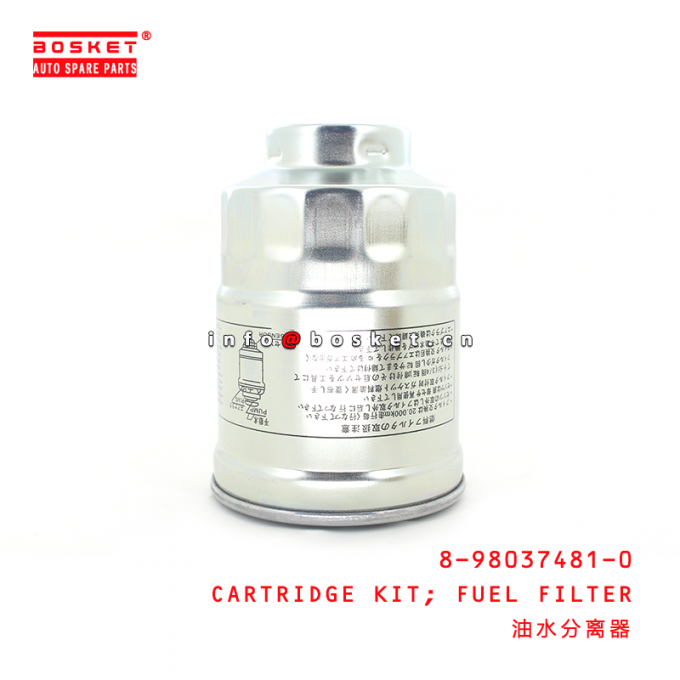 8-98037481-0 Fuel Filter Cartridge Kit 8980374810 Suitable for ISUZU ...