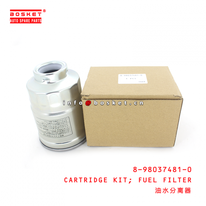 8-98037481-0 Fuel Filter Cartridge Kit 8980374810 Suitable for ISUZU ...