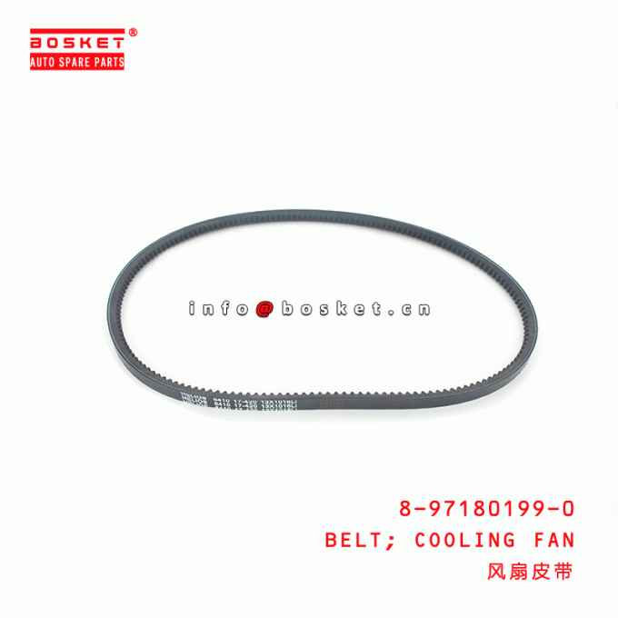 8-97180199-0 Cooling Fan Belt 8971801990 Suitable for ISUZU NPR66 4HF1
