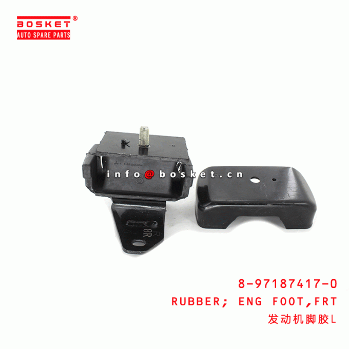 8-97187417-0 Front Engine Foot Rubber Suitable for ISUZU NPR 4HK1 ...