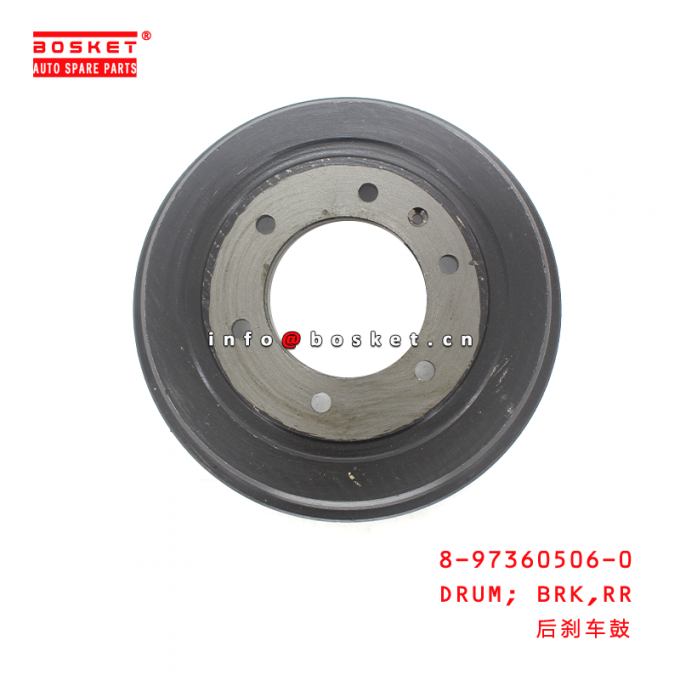 8-97360506-0 Rear Brake Drum Suitable for ISUZU TFR 8973605060
