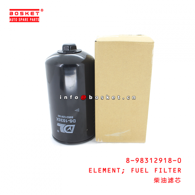 8-98312918-0 Isuzu Engine Parts Fuel Filter Element 8983129180