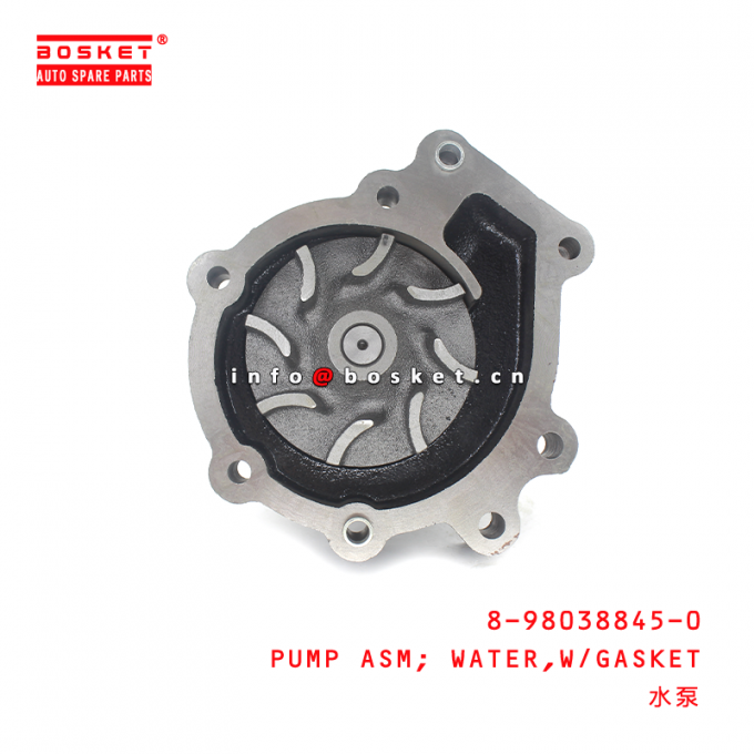 8-98038845-0 With Gasket Water Pump Assembly Suitable for ISUZU TPG ...