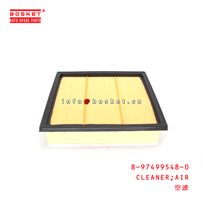 8-97499548-0 Air Cleaner For ISUZU DMAX 8974995480