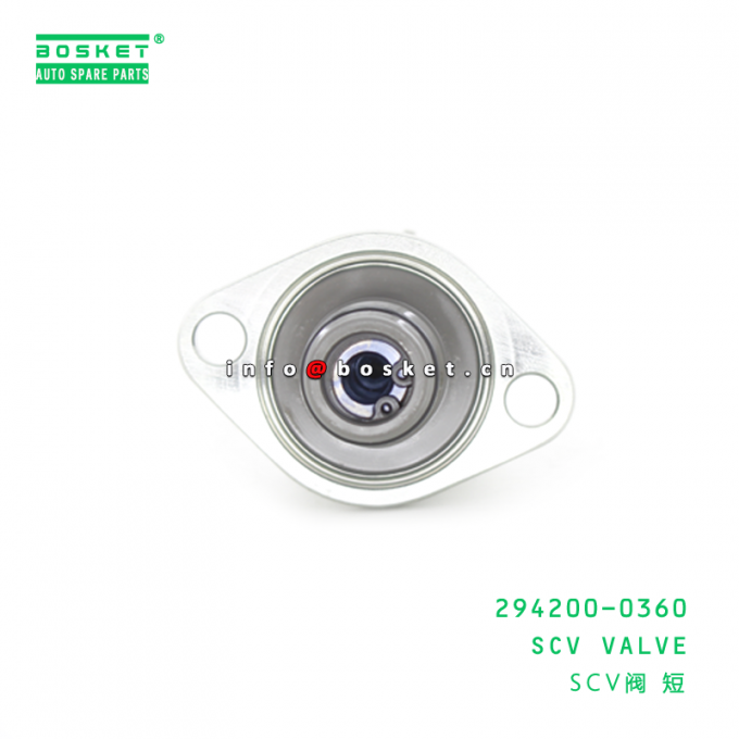 294200-0360 Isuzu Engine Parts SCV Valve For DMAX 4JJ1 2942000360