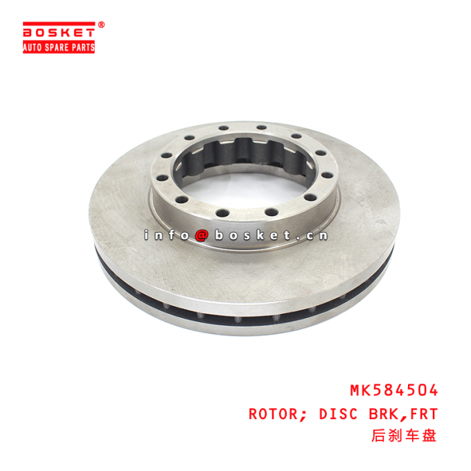 MK584504 Front Disc Brake Rotor For ISUZU RR FUSO CANTER