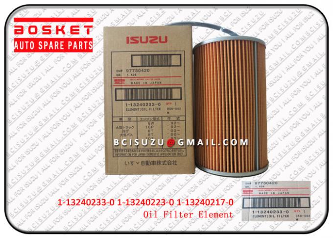 Isuzu Filters Truck 6WF1 Oil Filter Element